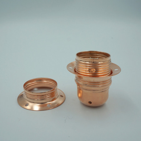 Douille électrique cuivre E27